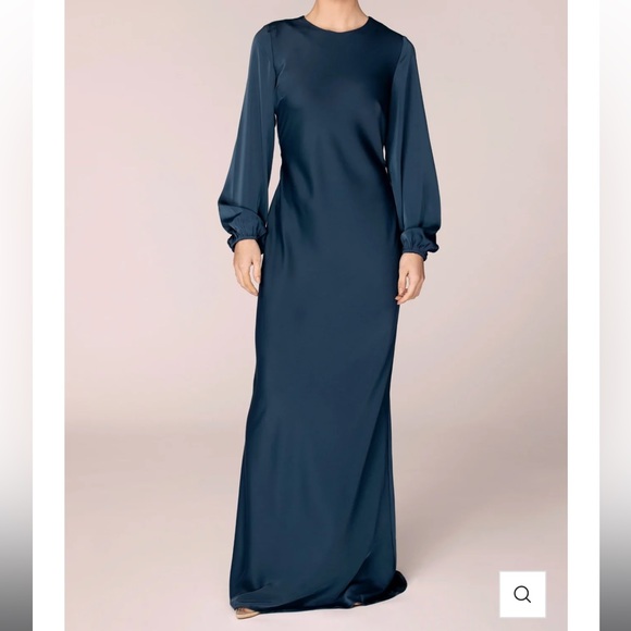 Dresses | Veiled Collection Stunning Teal Maxi Dress Modest Fashion ...